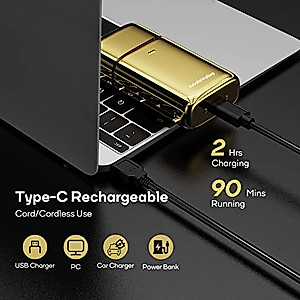 AW Foil Shavers for Men, All-Metal Housing Foil Shaver, Electric Razor for Men, Powerful Electric Shavers for Men, Maquina De Afeitar para Hombre, Shaving Machines for Men, Barber Shaver Foil Razor