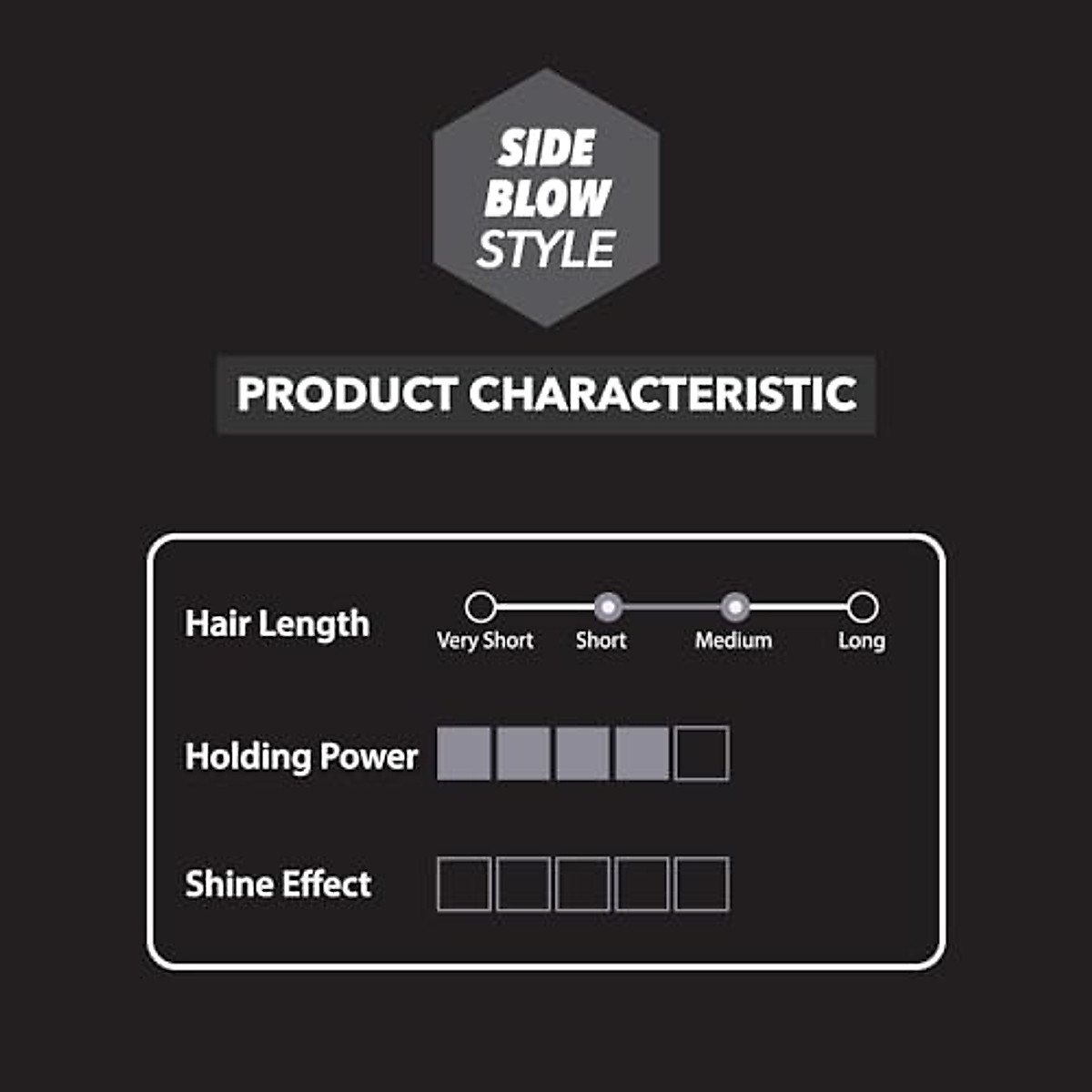 Gatsby Hair Styling Wax Matt & Hard 75g Grey