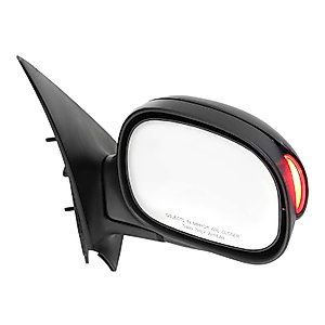 Kool Vue Mirror Compatible with 2001-2003 Ford F-150, Passenger Side, Crew Cab Pickup (SuperCrew Cab), Power