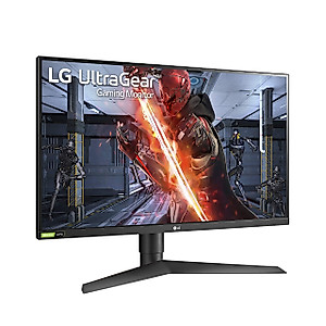 LG Electronics UltraGear 27GN750-B 27 Inch Full HD 1ms and 240HZ Monitor with G-SYNC Compatibility and Tilt, Height and Pivot Adjustable Stand,Black (Renewed)
