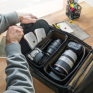 4 Packs 40Gram Indicating Silica Gel Desiccant Canister (Orange to Dark Green), Reusable Dehumidifier Desiccant, Moisture Absorbing, No Cobalt II Chloride