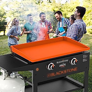 Upgraded Griddle Cover Mat Grill 28" Silicone Mat Cover, Full-edge Silicone Griddle Mat Design for Blackstone 28 Inch Grill,Protect Your Griddle from Rodents, Insects, Debris and Rust