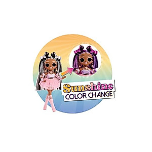 L.O.L. Surprise! LOL Surprise OMG Sunshine Color Change Switches Fashion Doll with Color Changing Hair and Fashions and Multiple Surprises and Fabulous Accessories – Great Gift for Kids Ages 4+
