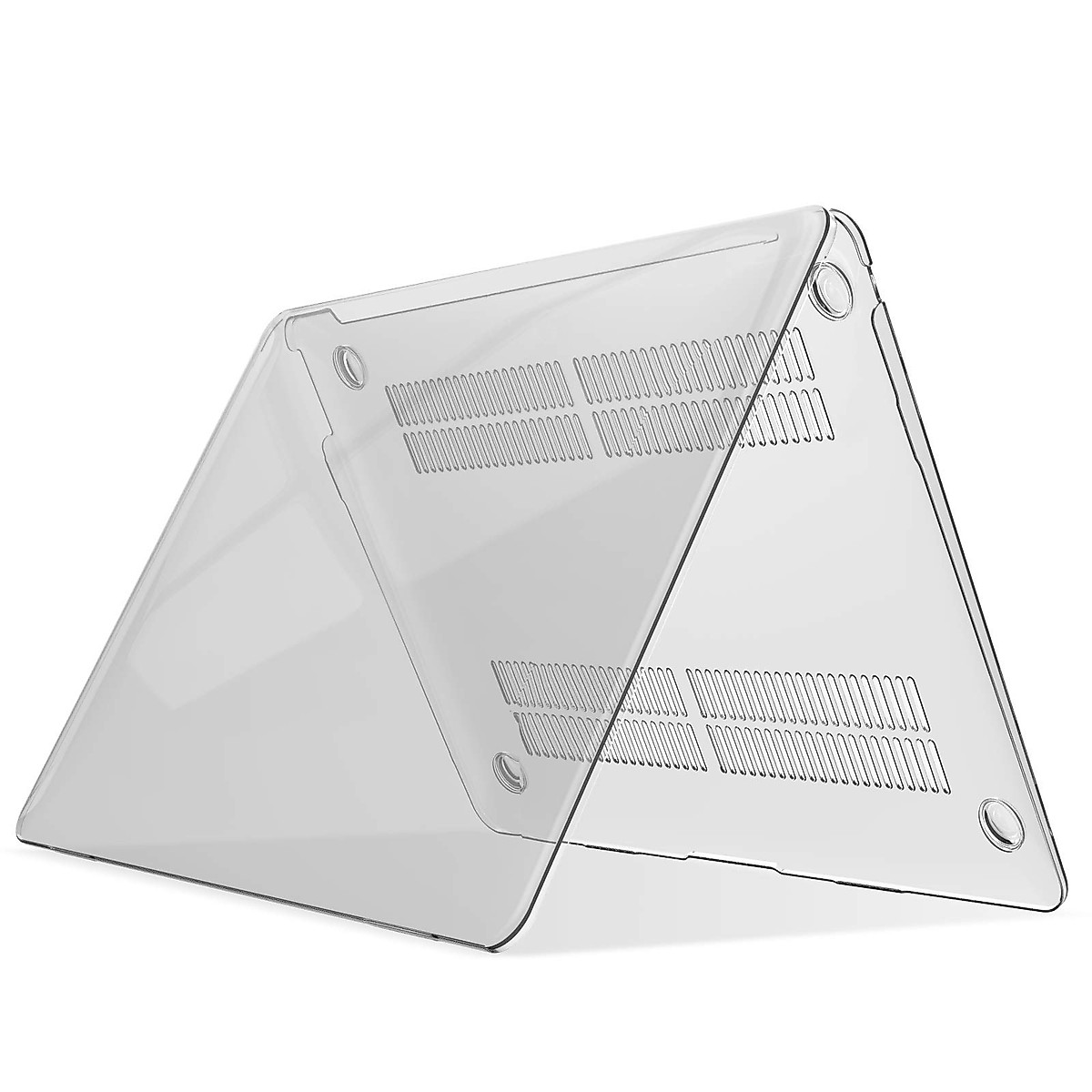 IBENZER Compatible with 2022 2021 2020 MacBook Air 13 inch case M1 A2337 A2179 A1932, Plastic Hard Shell Case for Mac Air 13 Retina Display with Touch ID, Crystal Clear, MMA-T13CYCL