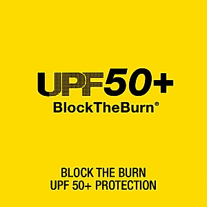 Speedo Men's UV Shirt Long Sleeve Loose Fit Easy Tee athletic technical swimsuits, Granite, Small US