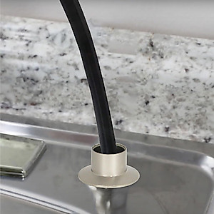 Danco Perfect Match 89225 Brushed Nickel Faucet Hose Guide