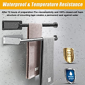 Ultimate Paper Towel Holder Upgrade - Adhesive or Wall Mounted, Durable and Load-Bearing for Kitchen, Bathroom, and RV - Space-Saving Paper Towel Rack