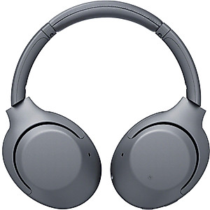 Sony WH-XB900N Wireless Extra Bass Noise Cancelling Gray Headphones (2019) (Renewed)