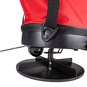 Earthway 2750 Hand-Operated Nylon Bag Spreader/Seeder, Perfect for Hilly and Wet Terrain, 25 Pounds Capacity, Made in America