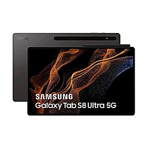 Samsung Galaxy Tab S8 Ultra 14.6" (2022) 128GB SM-X900 WiFi - Graphite (Renewed)