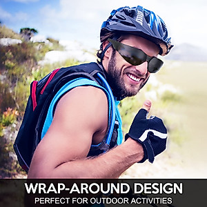 Yunsailing 96 Pieces Safety Glasses Eye Protection Glasses Anti Scratch Resistant Sunglasses for Men Women Protective Eyewear Safety Goggles for Construction, Shooting and Laboratory, Black