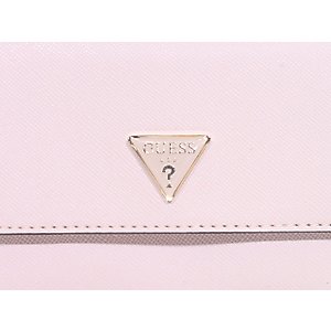 GUESS Ynes Mini Top Handle Flap, Mauve Multi