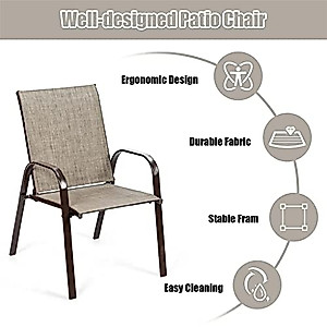 Office Chair Gaming Chair Computer Chair 2 Piece Patio Chair Outdoor Dining Chair Garden Terrace Yard Armchair