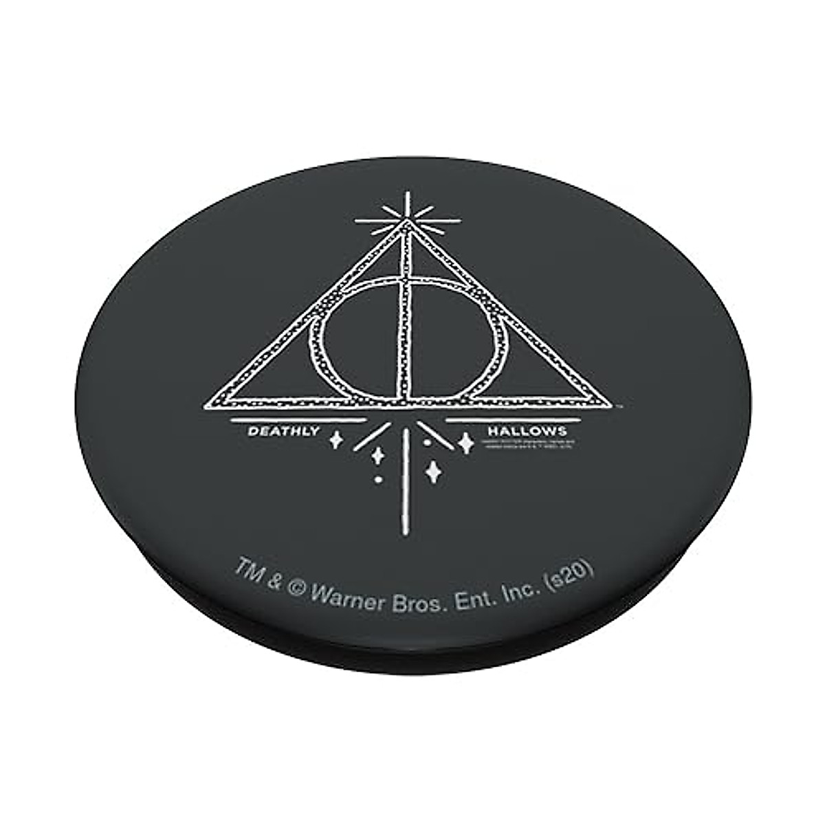 Harry Potter Deathly Hallows Line Art PopSockets Standard PopGrip