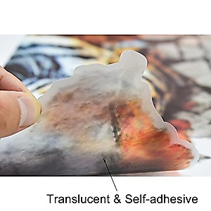 Pinenjoy 3D Tiger Wall Decal Smashed Wild Animal Wall Sticker 23.62x23.62inch Removable Self-Adhesive Vinyl Jungle Animal Wall Mural for Nursery Playroom Kids Room Bedroom Wall Decors