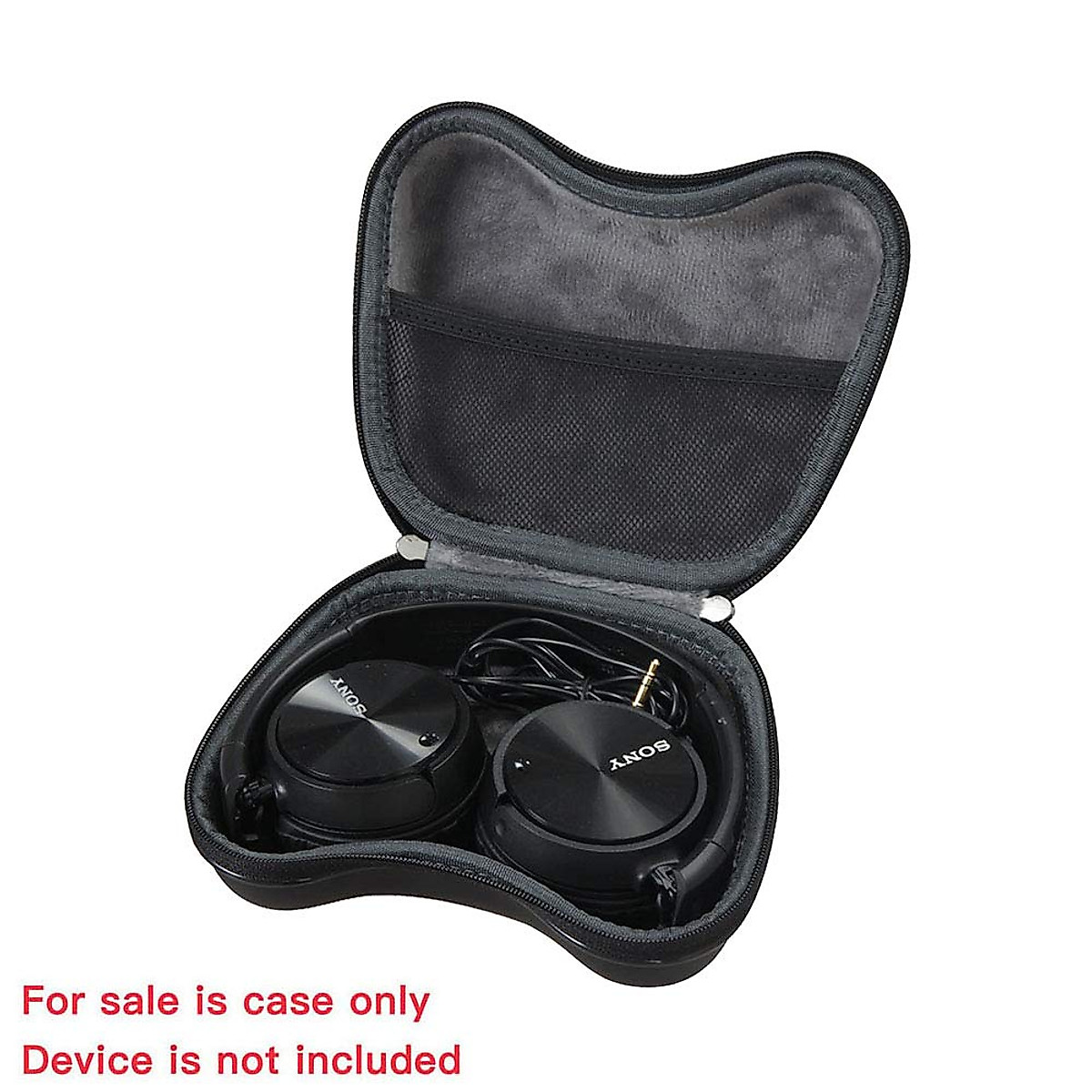 Hermitshell Hard Travel Case for Sony MDRZX110NC /Sony MDR-ZX110/ZX110AP/ZX110NC/ZX310AP & JBL JR 300BT/310BT On-Ear Headphones (Size 2)