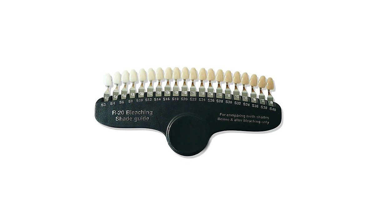 BESY 3D Dental Tooth Shade Guide - Accurate Whitening Tracking