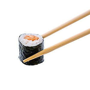 Royal Palillos UV Treated 120 Sets Premium Disposable Bamboo Chopsticks Sleeved and Separated