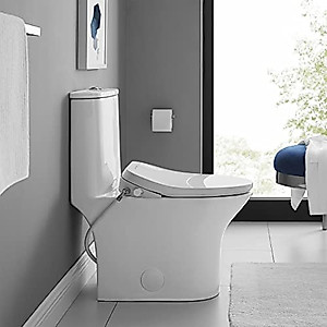 Swiss Madison Well Made Forever SM-STS21, Cascade Smart Toilet Seat Bidet , White