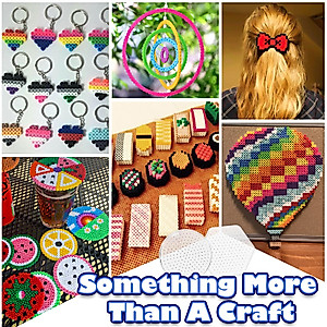 FunzBo Fuse Beads for Kids Craft Art - 106 Patterns Fusebead Melty Fusion Colored Arts and Crafts Set for Boys Girls Age 4 5 6 7 8 Year Old Classroom (Mega)