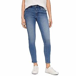 GAP Womens Mid Rise Legging Jeans, Light Brooklyn, 30 Regular US