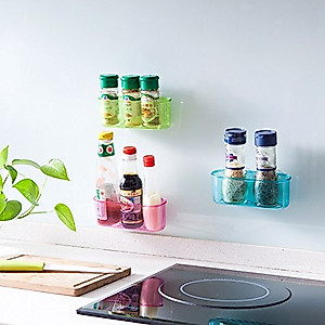 Suction Storage Rack Sponge Brush Storage Organizer Cup Holder Kitchen Gadget