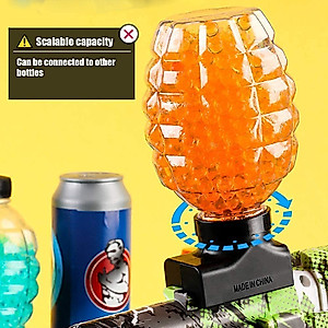 Anstoy Gel Ball Blaster Parts Tool Accessories Including - 20000 pcs Gel Balls | 2 pcs Pineapple Bottle | 2 pcs Bottle Holder