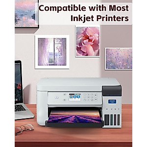 Transparency Film Paper Clear for Overhead Projector Transparencies and Inkjet Screen Prints 8.5 x 11,25sheets