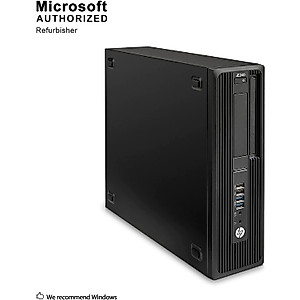 HP Z240 SFF Workstation Desktop PC, Intel Core i7-6700 up to 4.20GHz Processor, 32GB RAM, 1TB SSD, WiFi & Bluetooth, HDMI, Windows 10 Pro (Renewed), Black