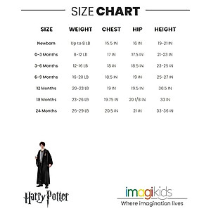 Harry Potter Infant Baby Girls Bodysuit Graphic T-Shirt Mesh Skirt and Leggings 4 Piece Layette Set 18 Months