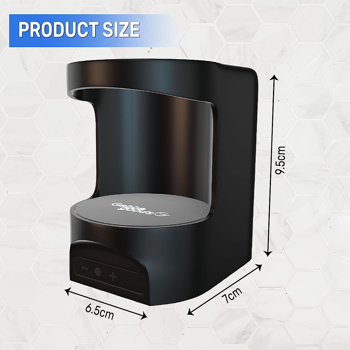 Gabba Goods Shower Bluetooth Speaker with Beer/Soda Can Holder - Built-in Microphone Handsfree - Waterproof, IPX7, 4 Hours of Playtime, Suction Cup for Showers