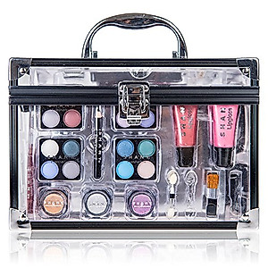 SHANY Carry All Trunk Makeup Set (Eye shadow palette/Blushes/Powder/Nail Polish and more)