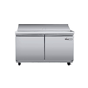 Value Series Commercial Refrigerator with Commercial Sandwich/Salad Prep Table, Two Door, 48" W, 12 Pan Capacity (69K-940)