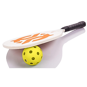 Onix Recruit Pickleball Starter Set Includes 2 Paddles and 2 Pickleballs For All Ages and Skill Levels to Learn to Play, White, 3.00 x 8.00 x 16.00"