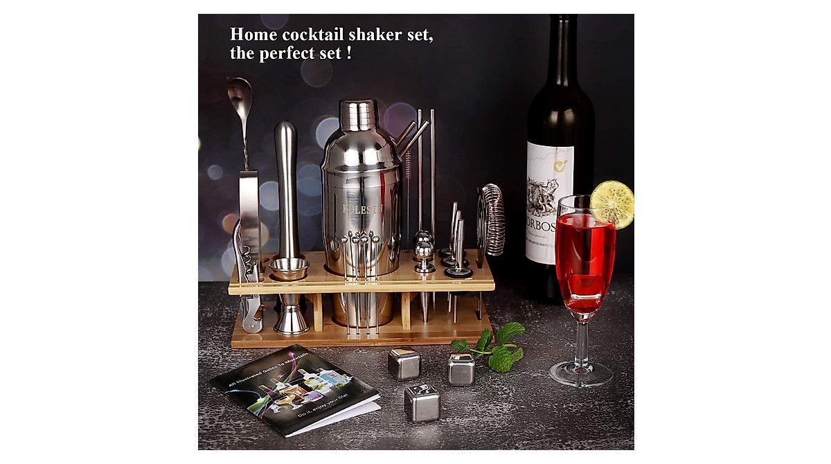 Complete 26-Piece Bartender Kit for Every Home