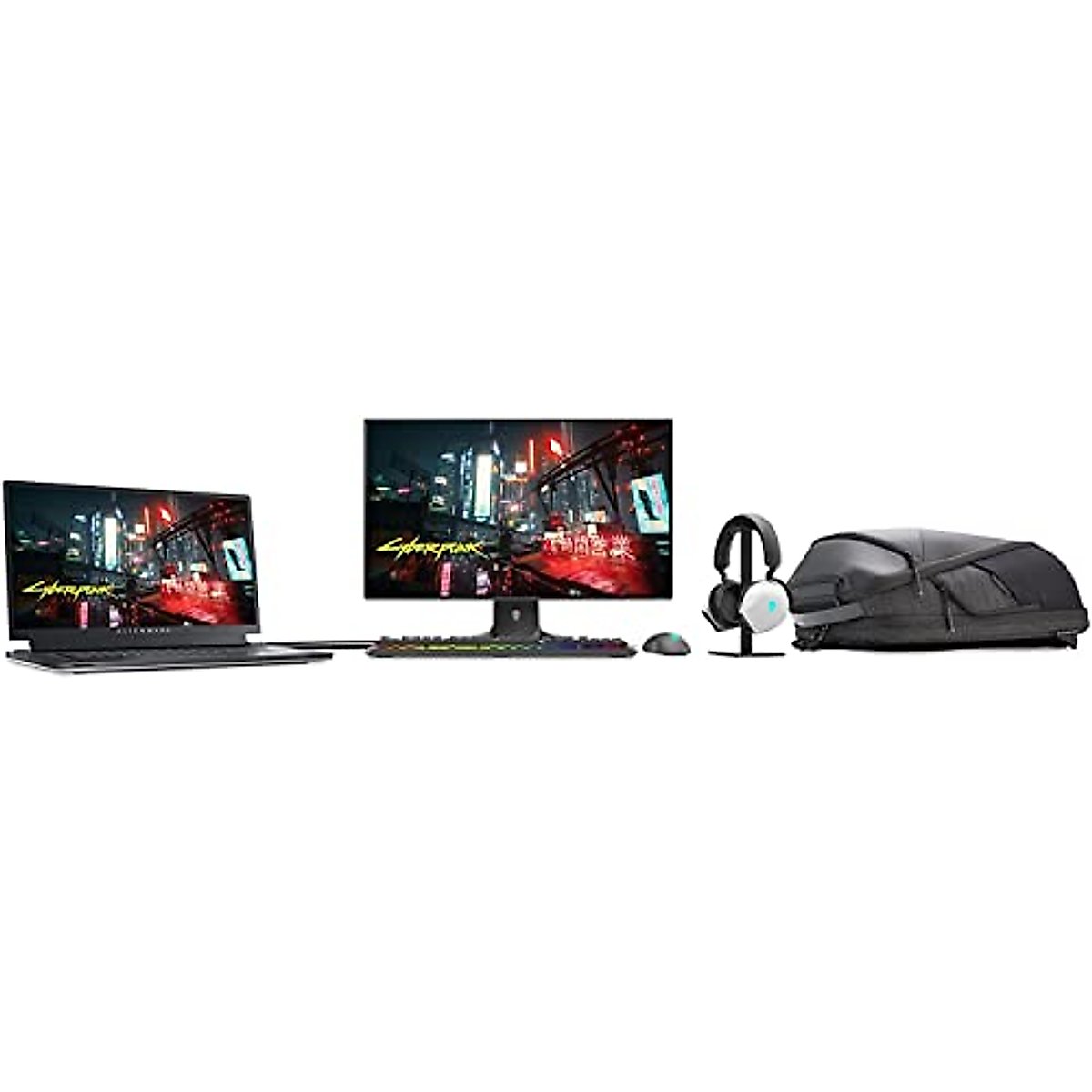 Alienware X17 R2 VR Ready Gaming Laptop - 17.3-inch FHD 360Hz 1ms Display, Core i7-12700H, 16GB RAM, 1TB SSD, NVIDIA GeForce RTX 3070Ti 8GB GDDR6, Bluetooth, Wi-Fi 6, USB-C, Windows 11 Home - White