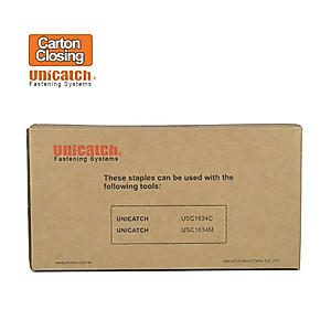 Copper CC34C Carton Closing Staples 1-1/4-Inch Crown, 3/4-Inch, C34 for Pneumatic & Manual (2,000/Box)