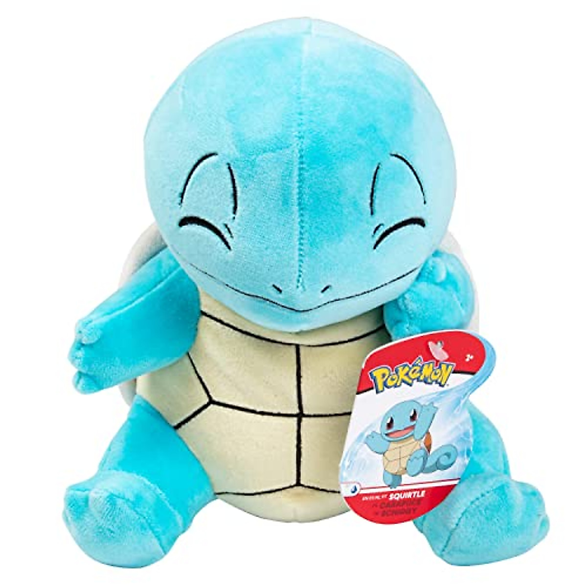 Pokémon Plush Starter 3 Pack - Charmander, Squirtle & Bulbasaur 8" Generation One Stuffed Animals