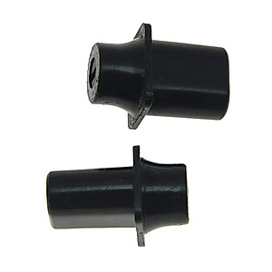 Dopro 2pcs Vintage Top Hat Switch Tip 3 Way/4 Way Pickup Selector Switch Knob for U.S. Tele/Telecaster Black