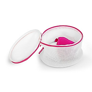 Brabantia Mesh Bra Wash Bag (White) Laundry Washing Machine Bag for Delicates, Travel, Organisation, Face Masks