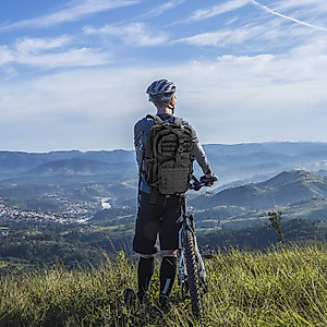 ProCase Tactical Backpack 42L Large Rucksack 3 Day Outdoor Military Army Assault Pack Go Bag Backpacks -Black