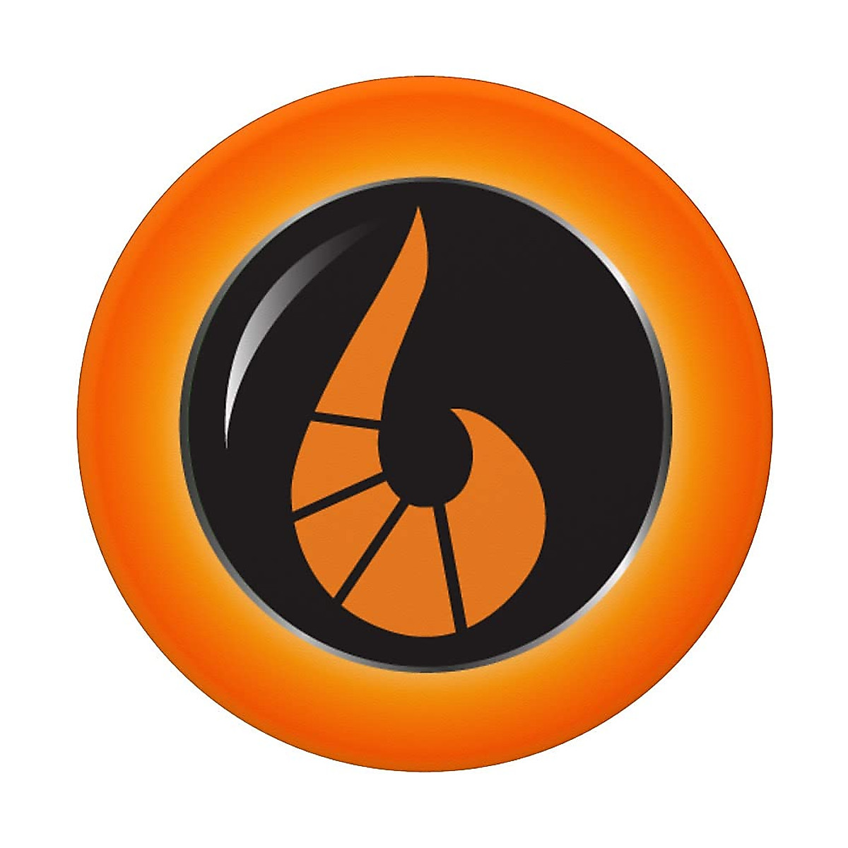 Miraculous Ladybug Rena Rouge icon with brilliant background PopSockets Swappable PopGrip