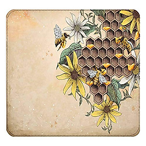 InterestPrint Women's Honey Bee and Apiary Clutch Wallet Handbag for Party Wedding Outdoor Sport