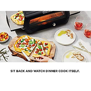 Chefman Food Mover Conveyor Toaster Oven, Moving Belt for Toasting Bread & Bagels, Stainless Steel w/Adjustable Temperature, Extra Large, 6 Cooking Functions: Toast, Bagel, Bake, Broil, Pizza & DIY