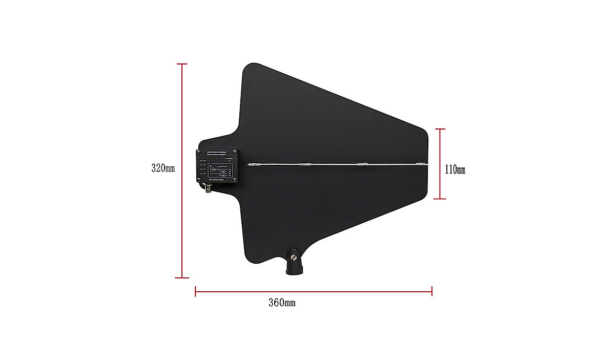 2 PCS UHF Antenna Paddle with Gain Switch - JXRYWF