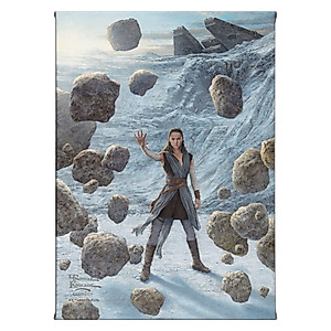 Thomas Kinkade Studios Star Wars Rey of Hope 14 x 10 Gallery Wrapped Canvas