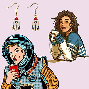 TIIMG ROCKET EARRINGS (rocket earring)