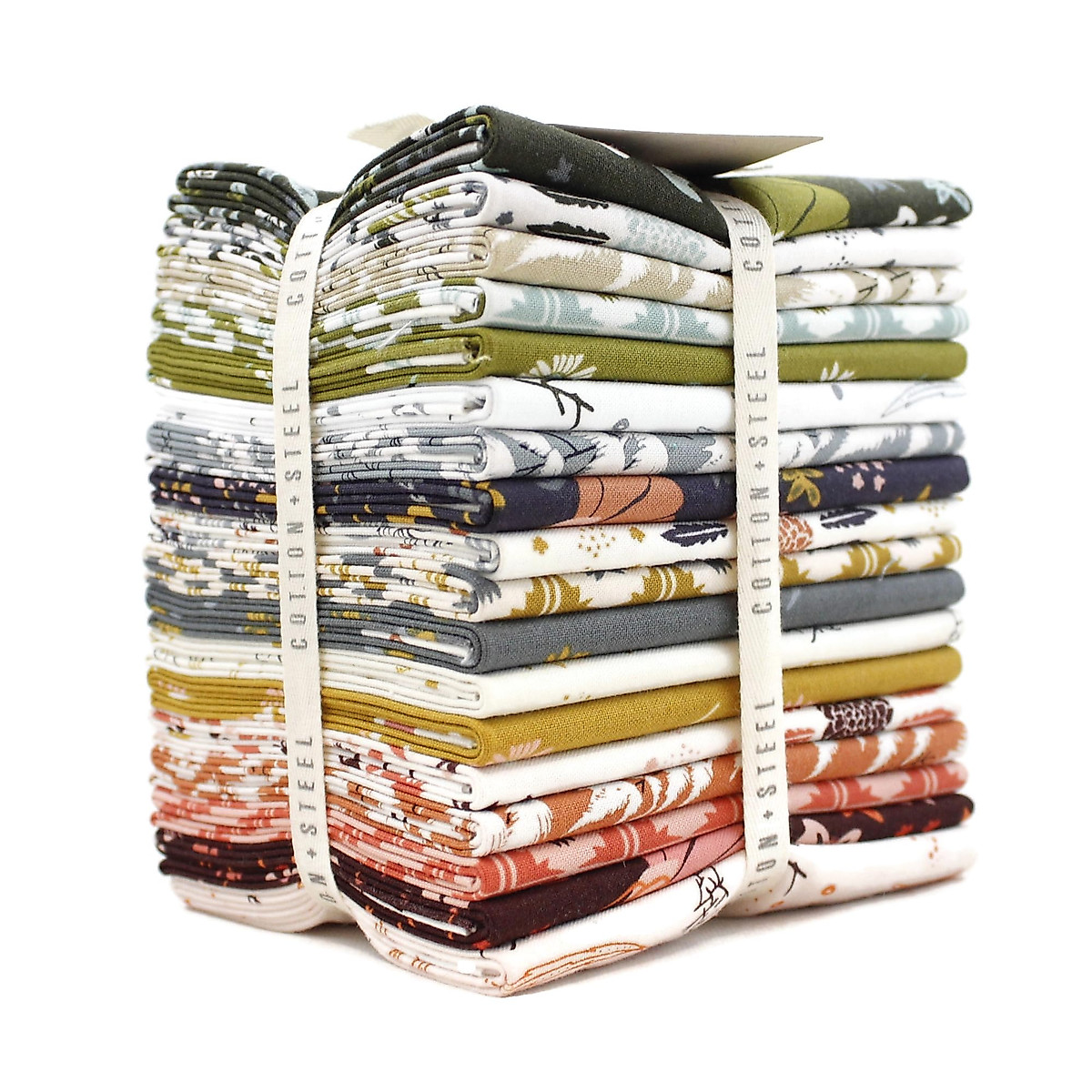 Canyon Springs Fat Quarter Bundle (18 Pieces) by Ash Cascade for Cotton and Steel 18 x 21 inches (45.72 cm x 53.34 cm) Fabric cuts DIY Quilt Fabric
