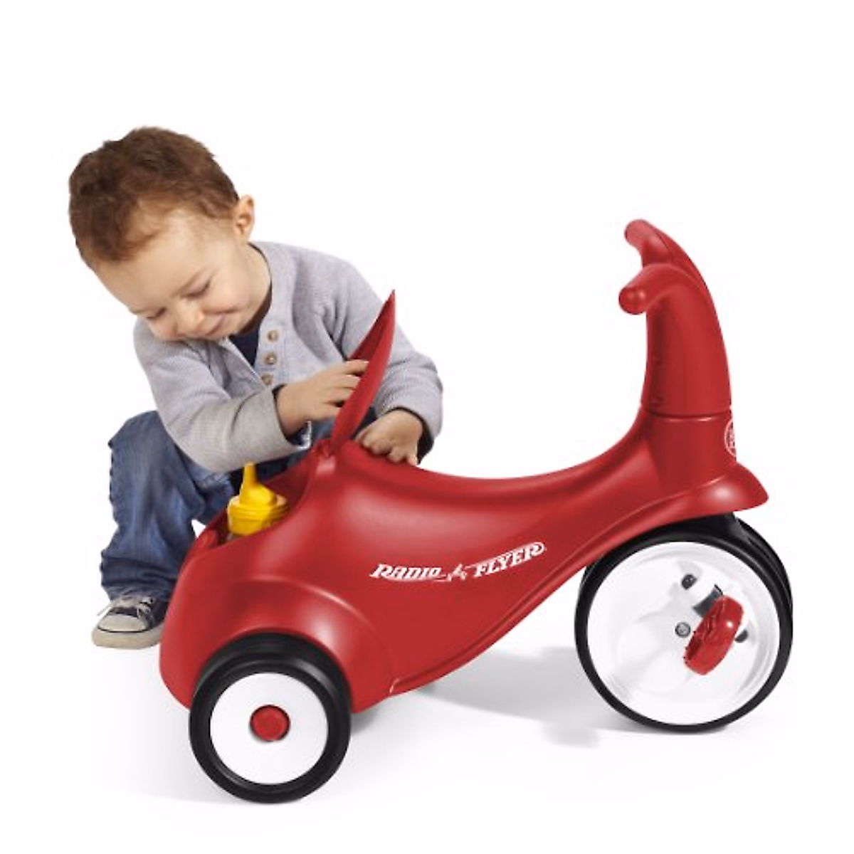 Radio Flyer Scoot 2 Pedal Ride on Bike, Ride On Toy for Ages 1-3
