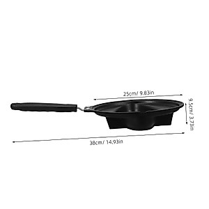 Ciieeo 1pc Omurice Pot Skillet Pan Japanese Omelette Pan Small Frying Pan Kitchen Pan Mini Saucepan Nonstick Frying Pans Omelet Pans Omelet Griddle Skillet Frying Pan Wok Refined Iron